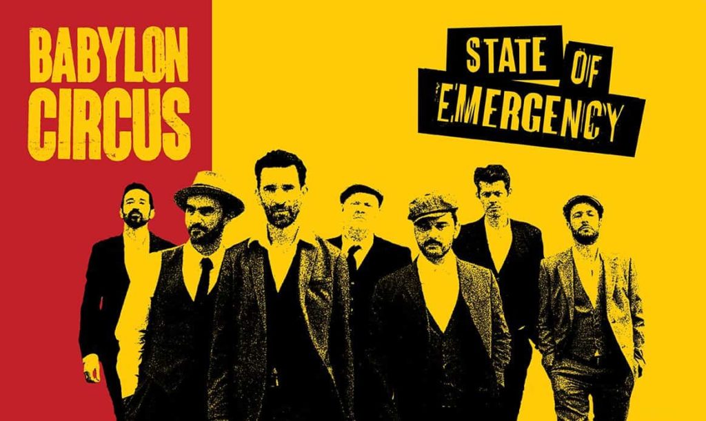 Chronique de "State of emergency" de Babylon Circus (2020)